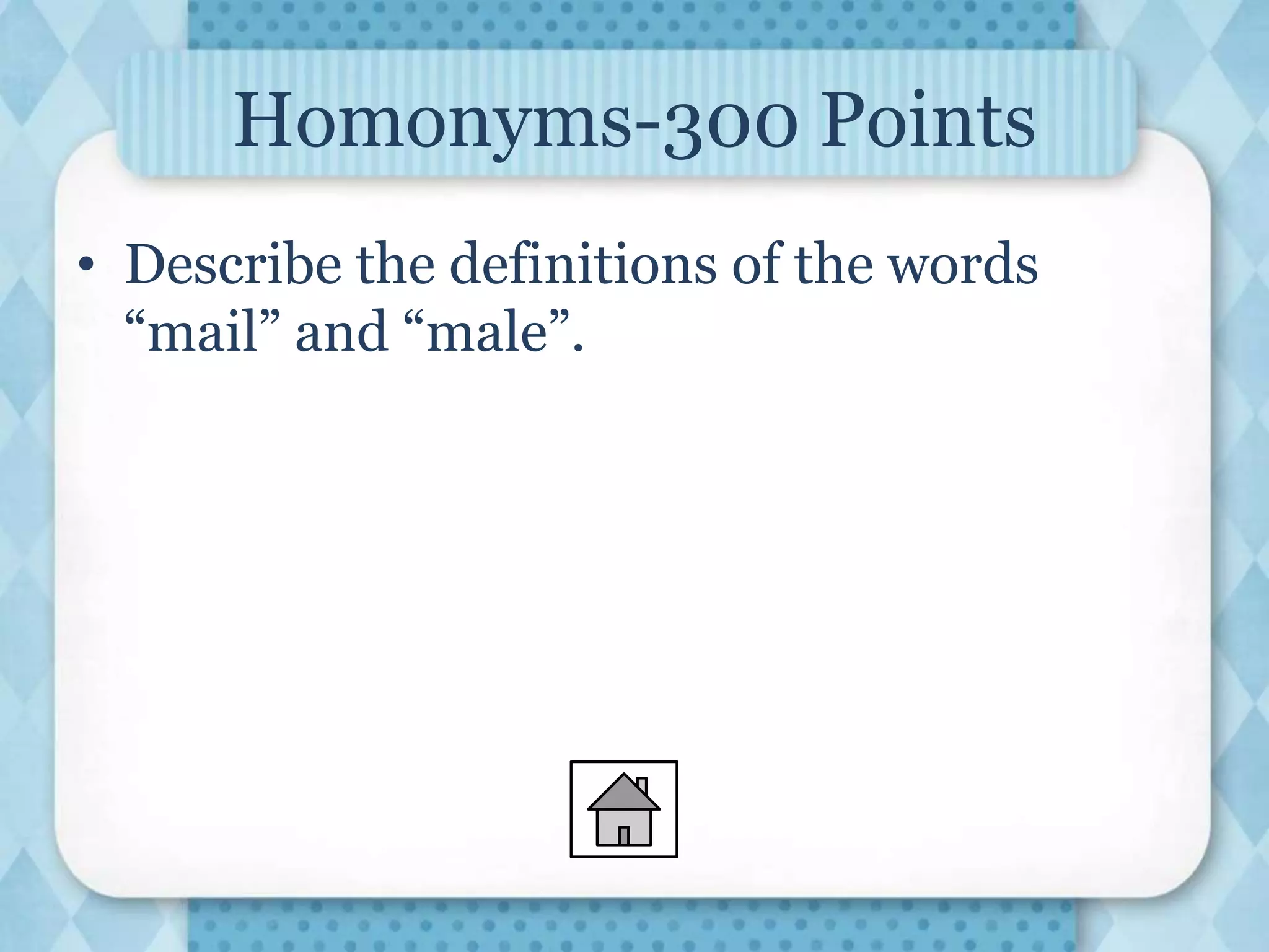 Synonyms, antonyms, homonyms | PPTX