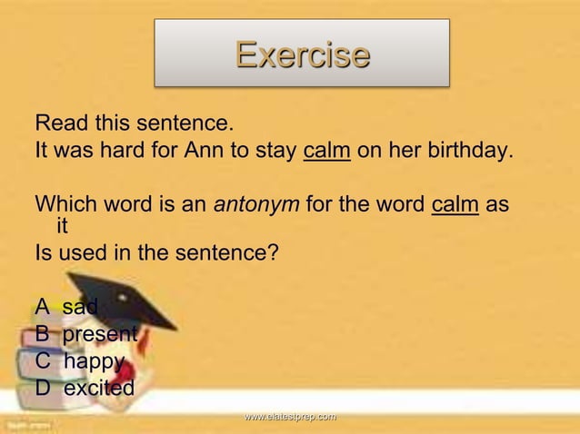 Synonyms, antonyms, homophones, homographs powerpoint | PPTX