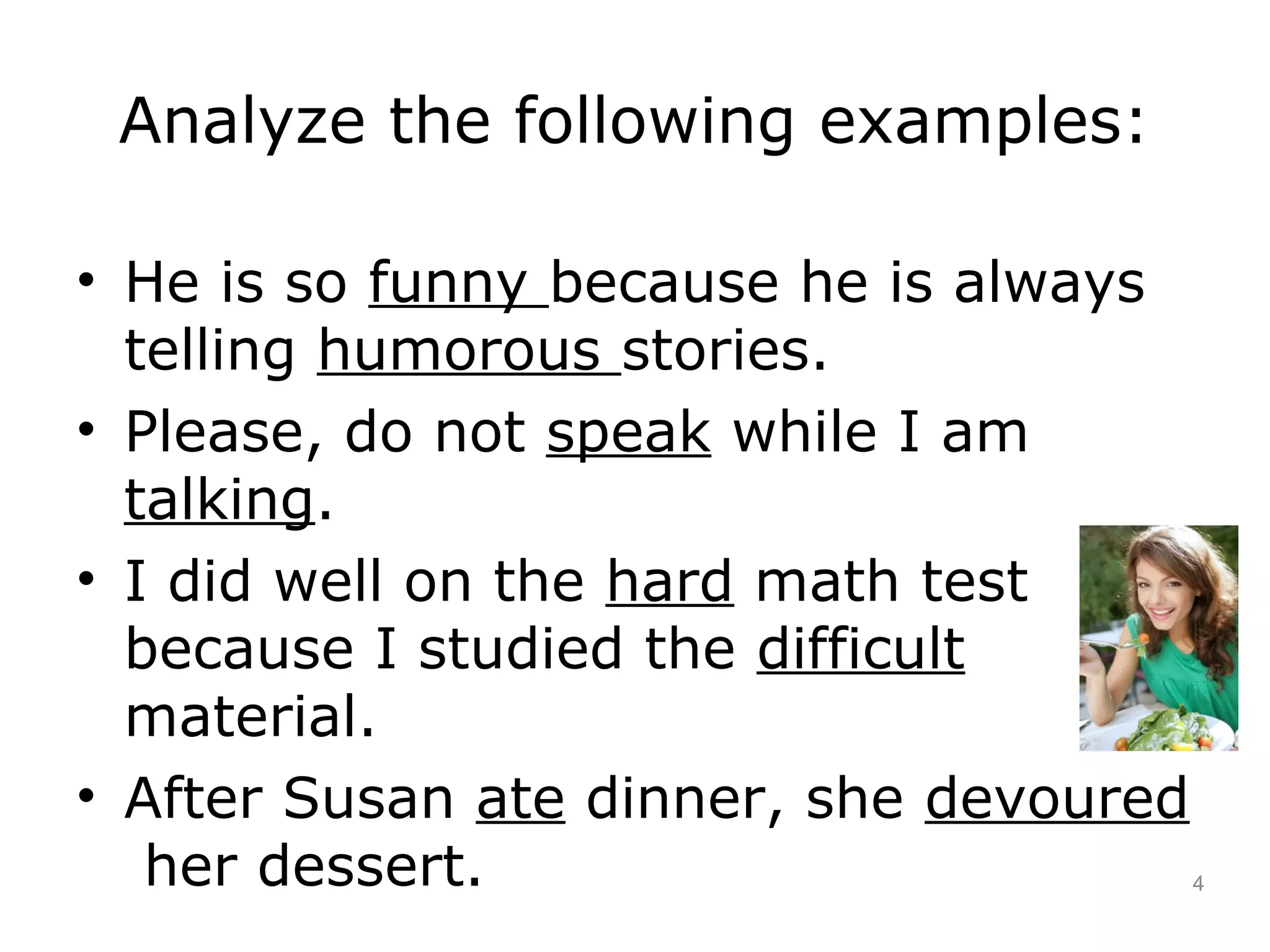 Synonyms, antonyms, idiomatic expressions | PPT