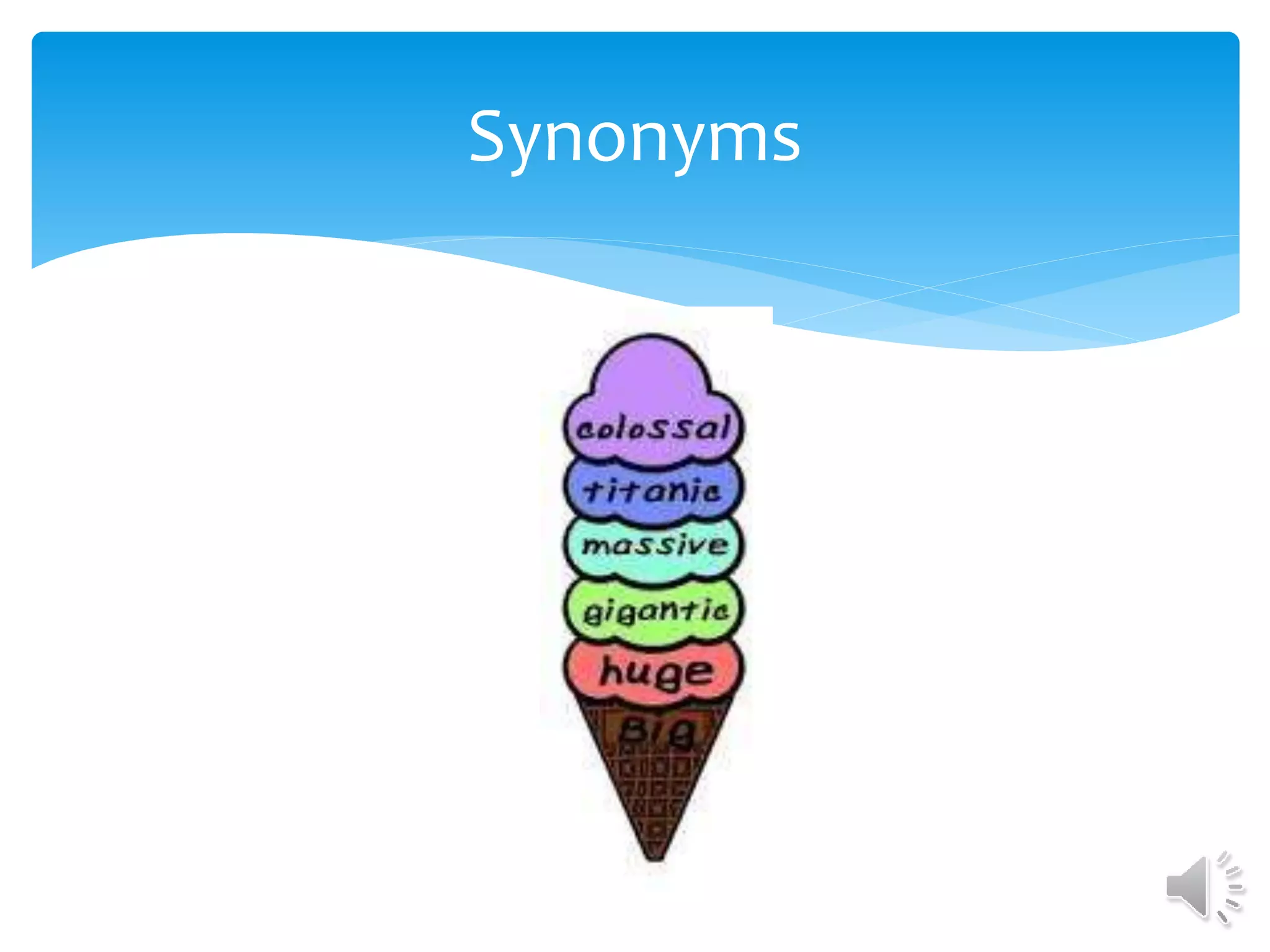Synonyms & antonyms wagner | PPTX