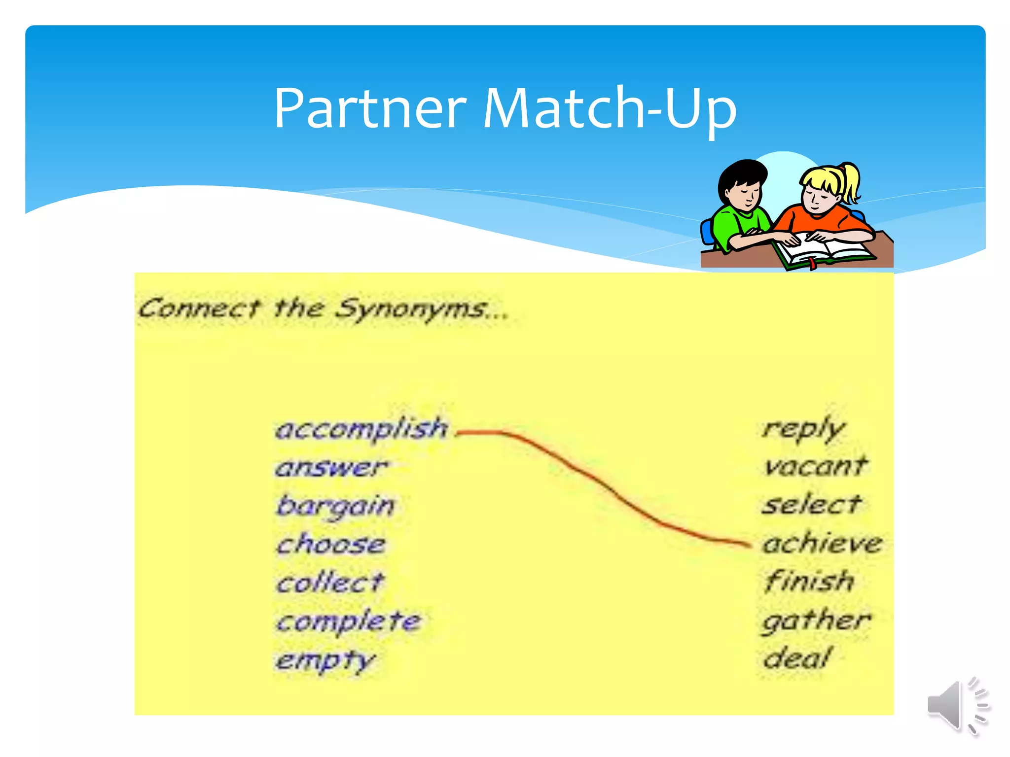 Synonyms & antonyms wagner | PPTX