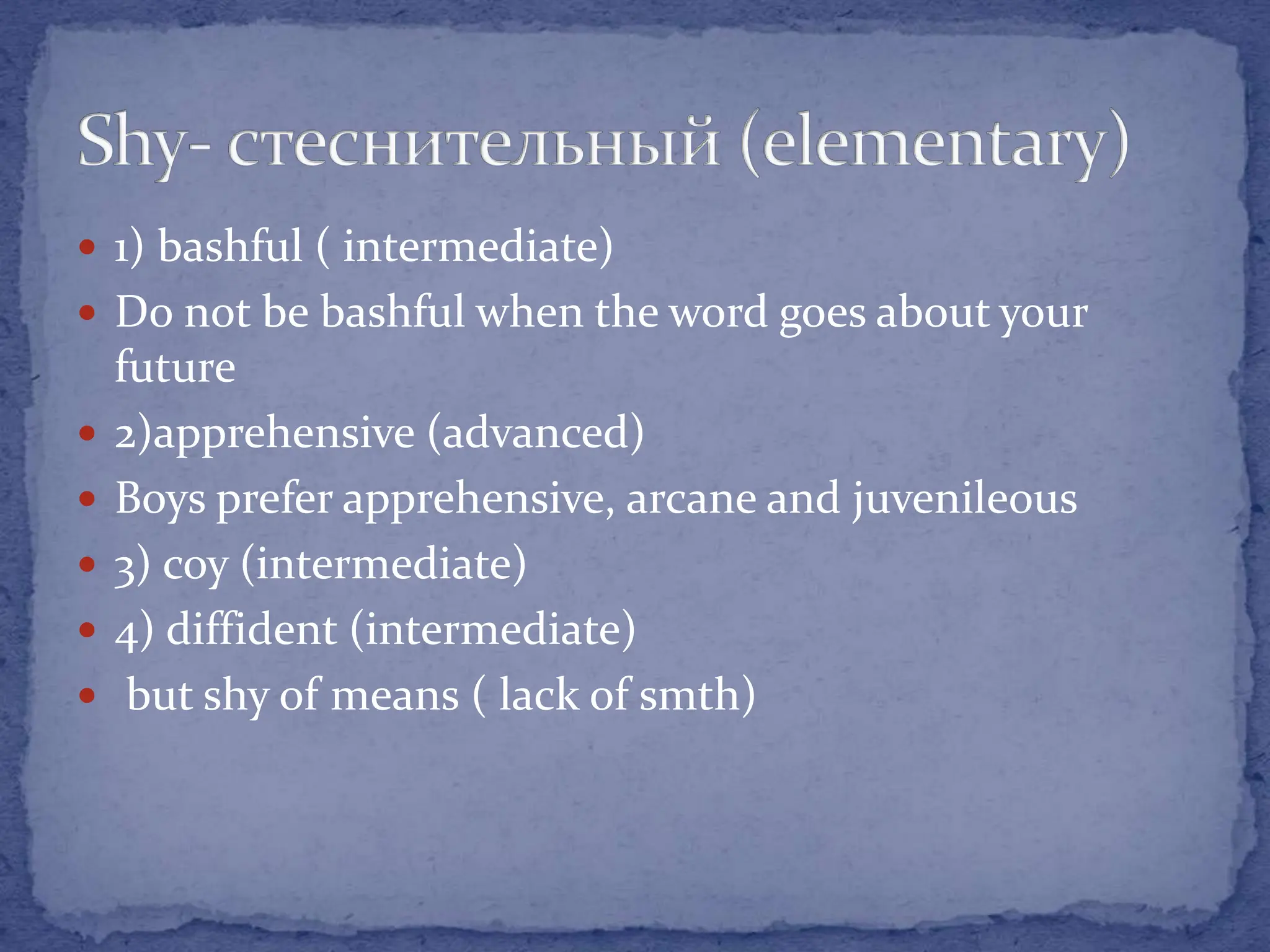 Synonyms of English words and examples.pptx