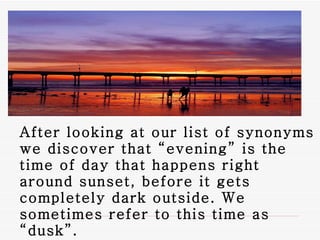 Synonyms power point | PPT