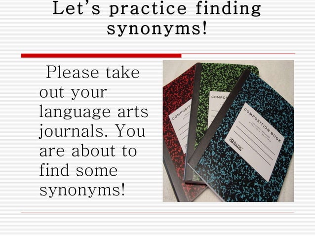 Synonyms power point | PPT