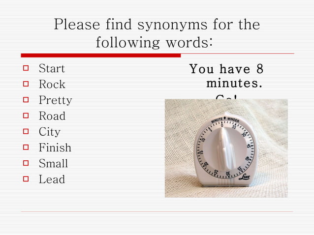 Synonyms power point | PPT
