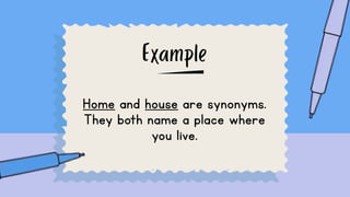Synonyms Presentation in Purple Blue Illustrative Style.pptx