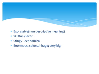 Synonymy and its types | PPTX