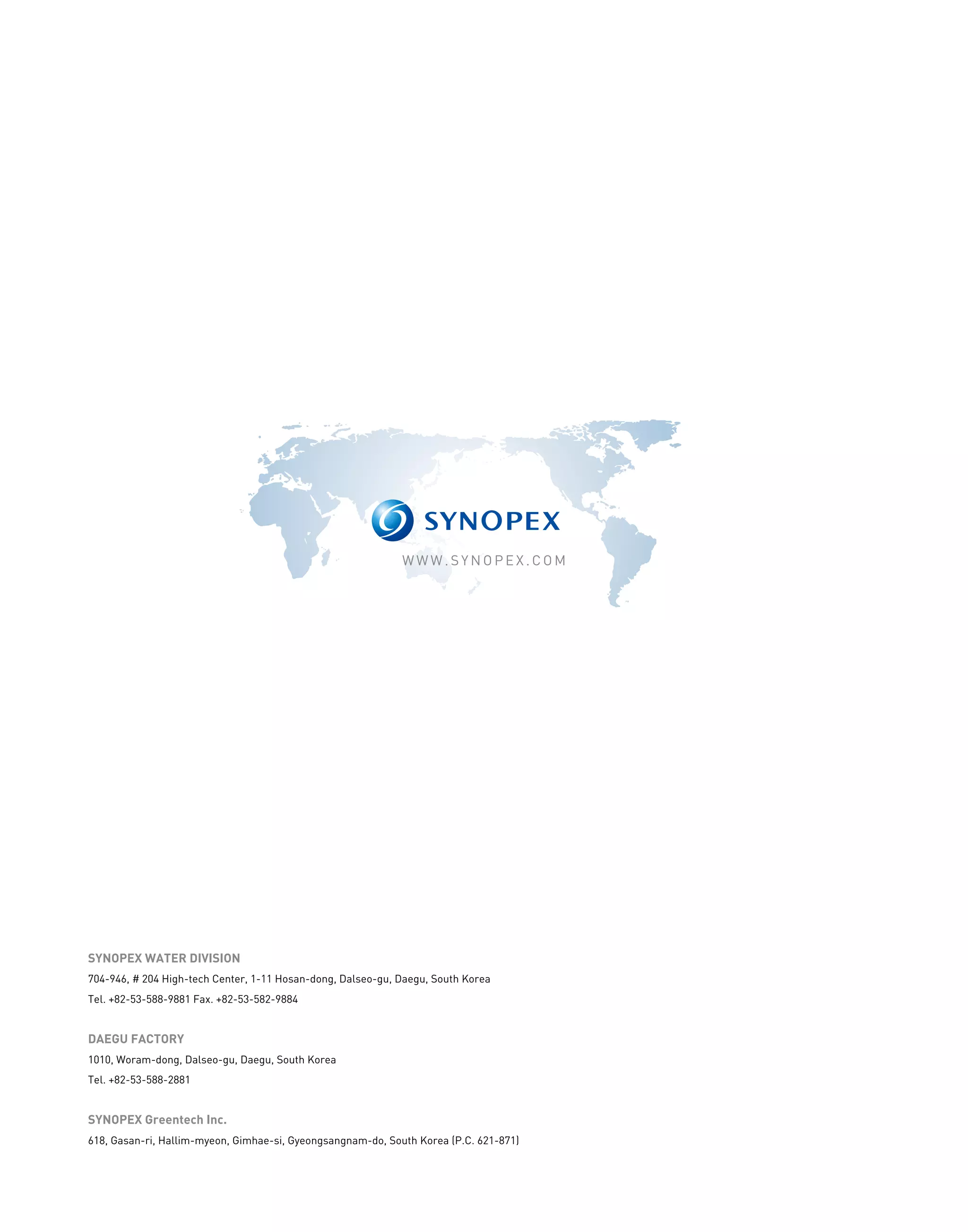 Synopex brochure | PDF