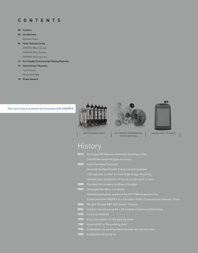 Synopex brochure | PDF