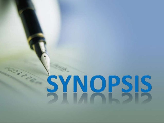 What Is A Synopsis Of An Article - Design Talk