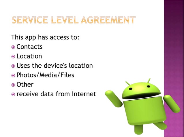 Android Synopsis | PPTX | Operating Systems | Computer Software and Applications