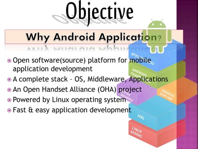 Android Synopsis | PPTX | Operating Systems | Computer Software and Applications