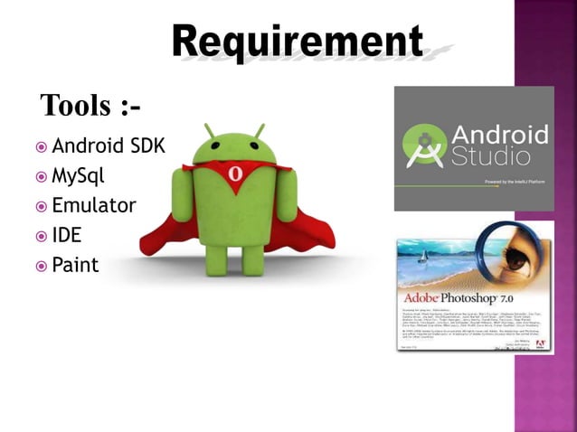 Android Synopsis | PPTX | Operating Systems | Computer Software and Applications
