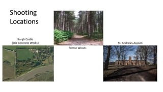 Synopsis & Character Profiles | PPTX