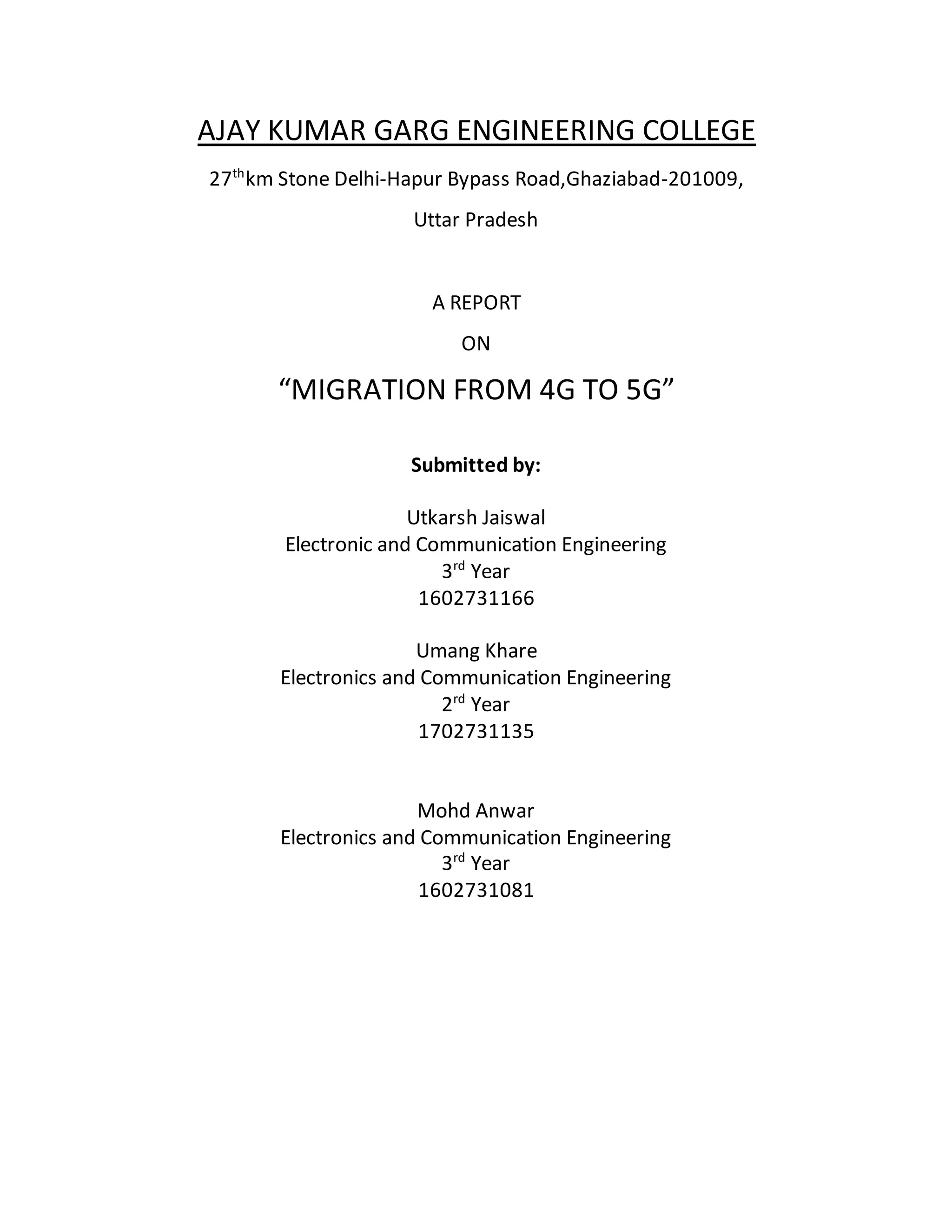 Migration from 4G to 5G: A Complete synopsis guide on 4G to 5G ...