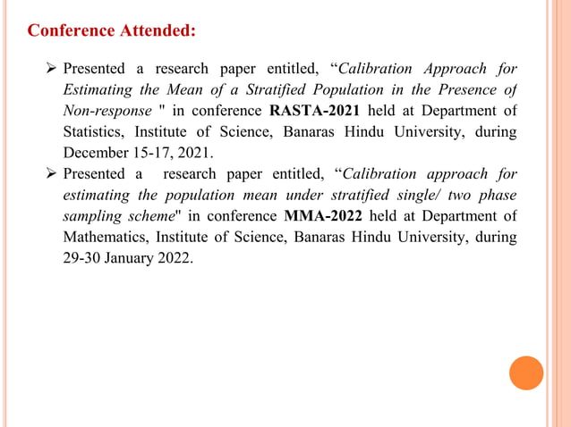 Calibration Approach For Parameter Estimation Pptx