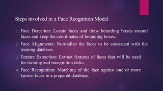 SYNOPSIS on face recognition attendance system software | PPTX