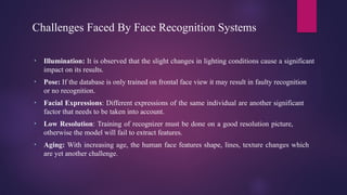 SYNOPSIS on face recognition attendance system software | PPTX
