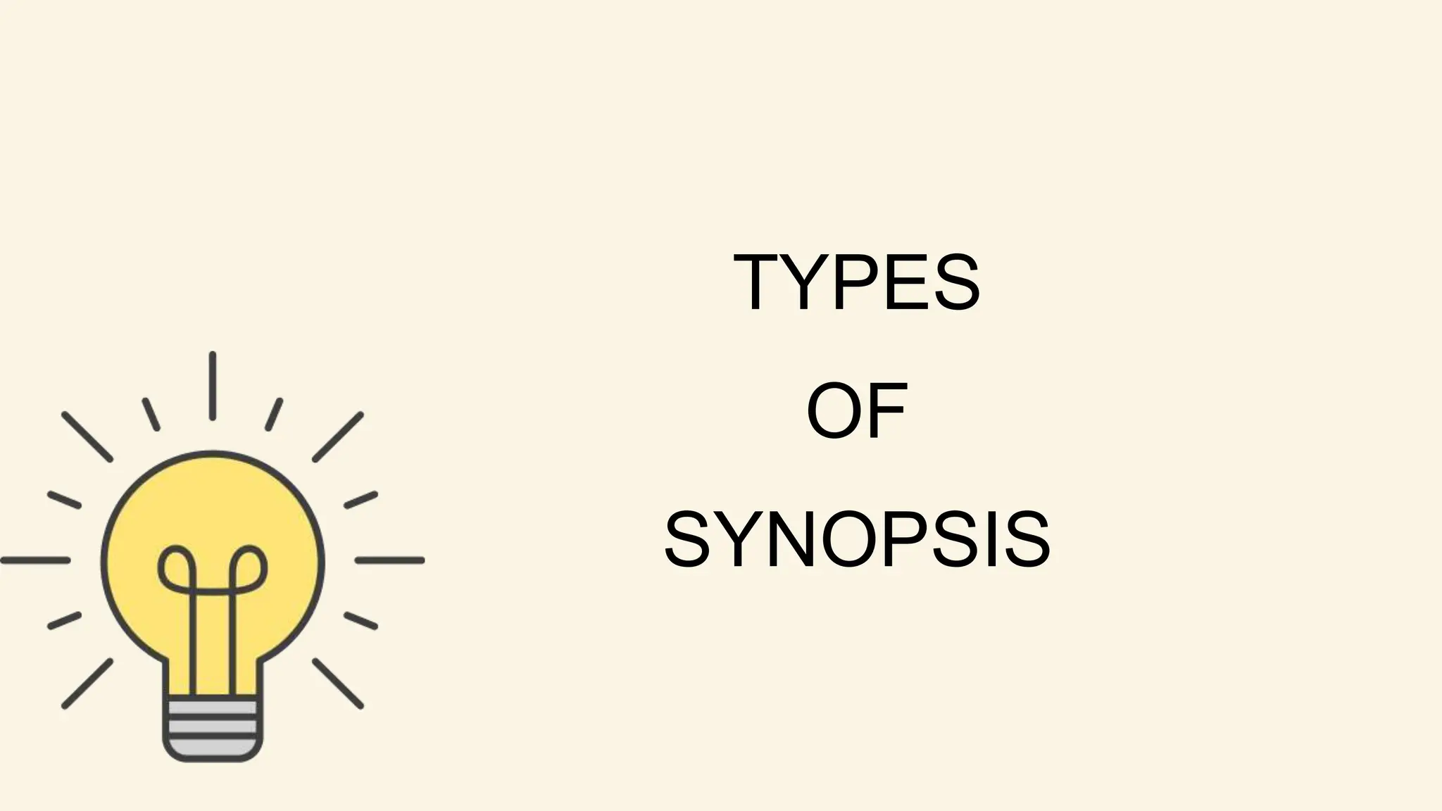 SYNOPSIS-9-PPT FINAL powerpoint presentation | PPTX