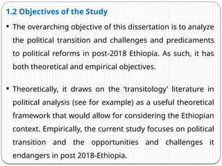 SYNOPSI AAU for political science for phd | PPTX