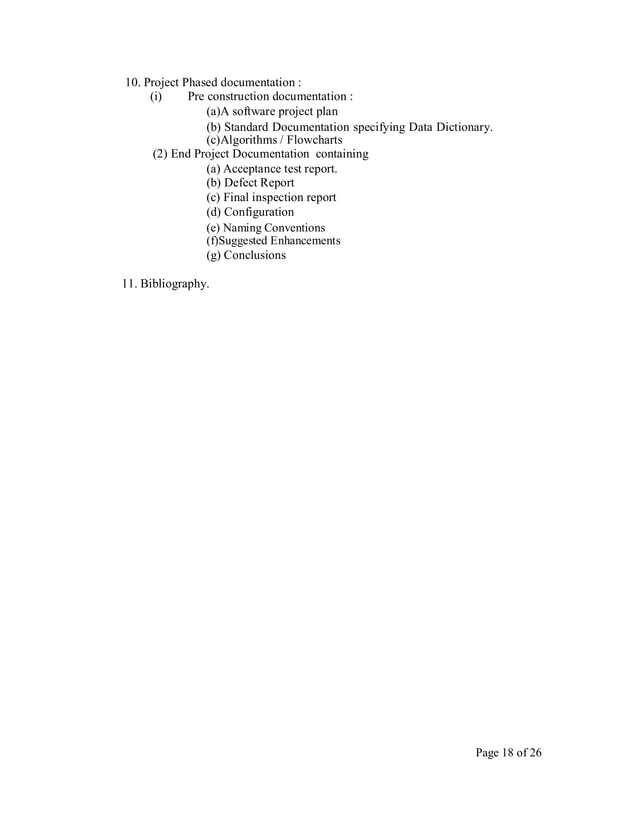 Synopsis format for project of BBA | PDF | Educational Assessment ...