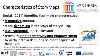 Synopsis Project: storytelling with maps | PPT