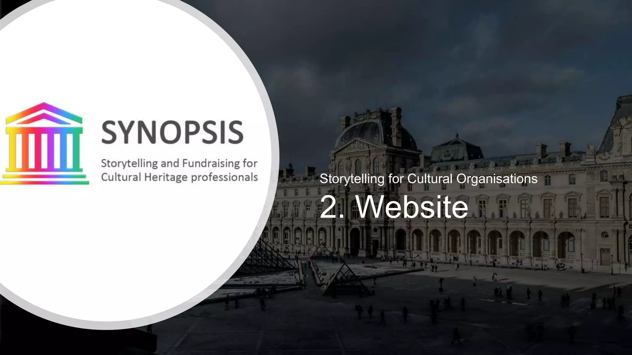 Synopsis Project: training - organisation Web sites | PPT