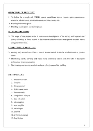 thesis(architecture ) : CPTED in housing apartment | PDF