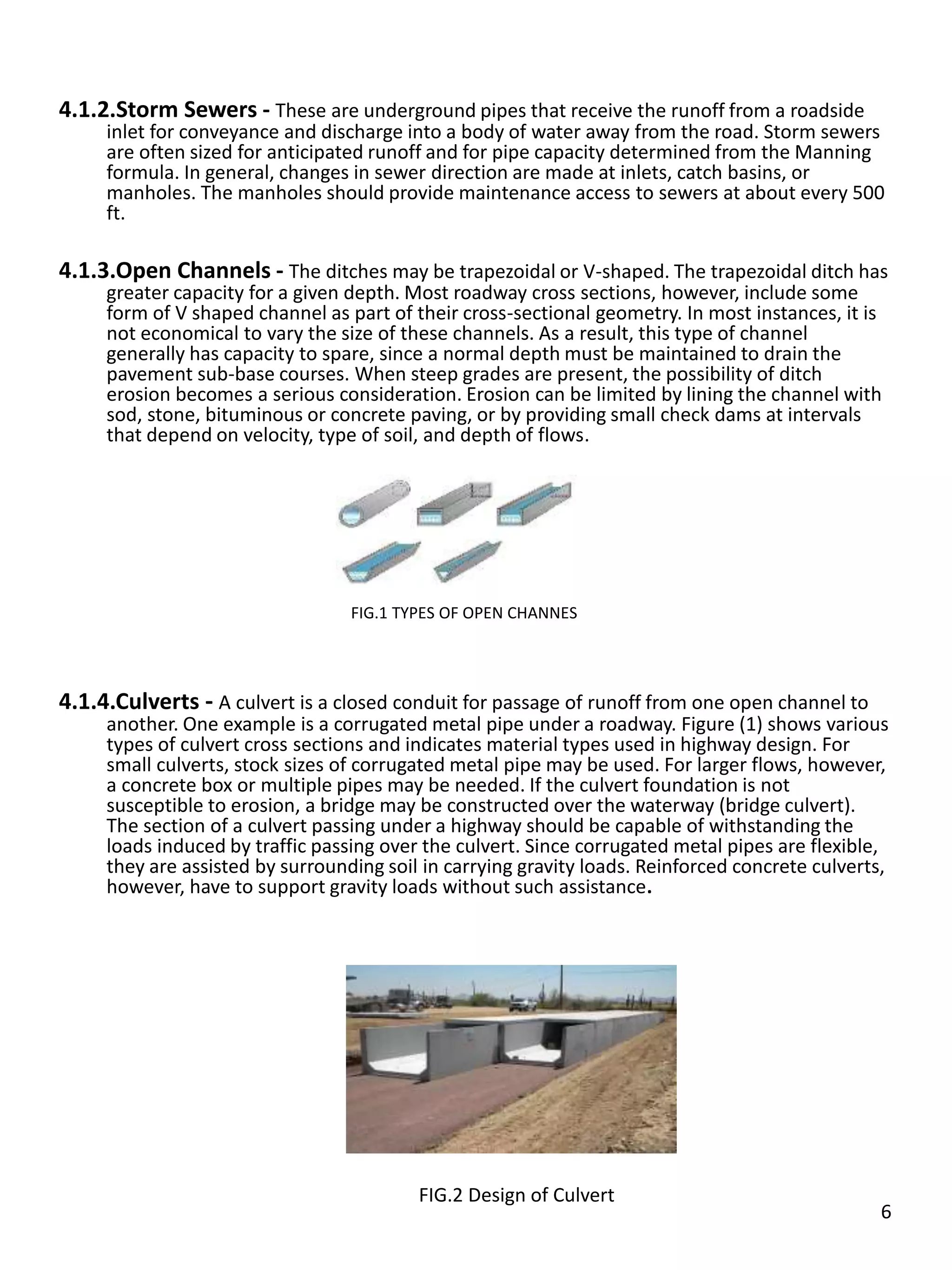 Synopsis ON ROAD DRAINAGE SYSTEM | PPTX