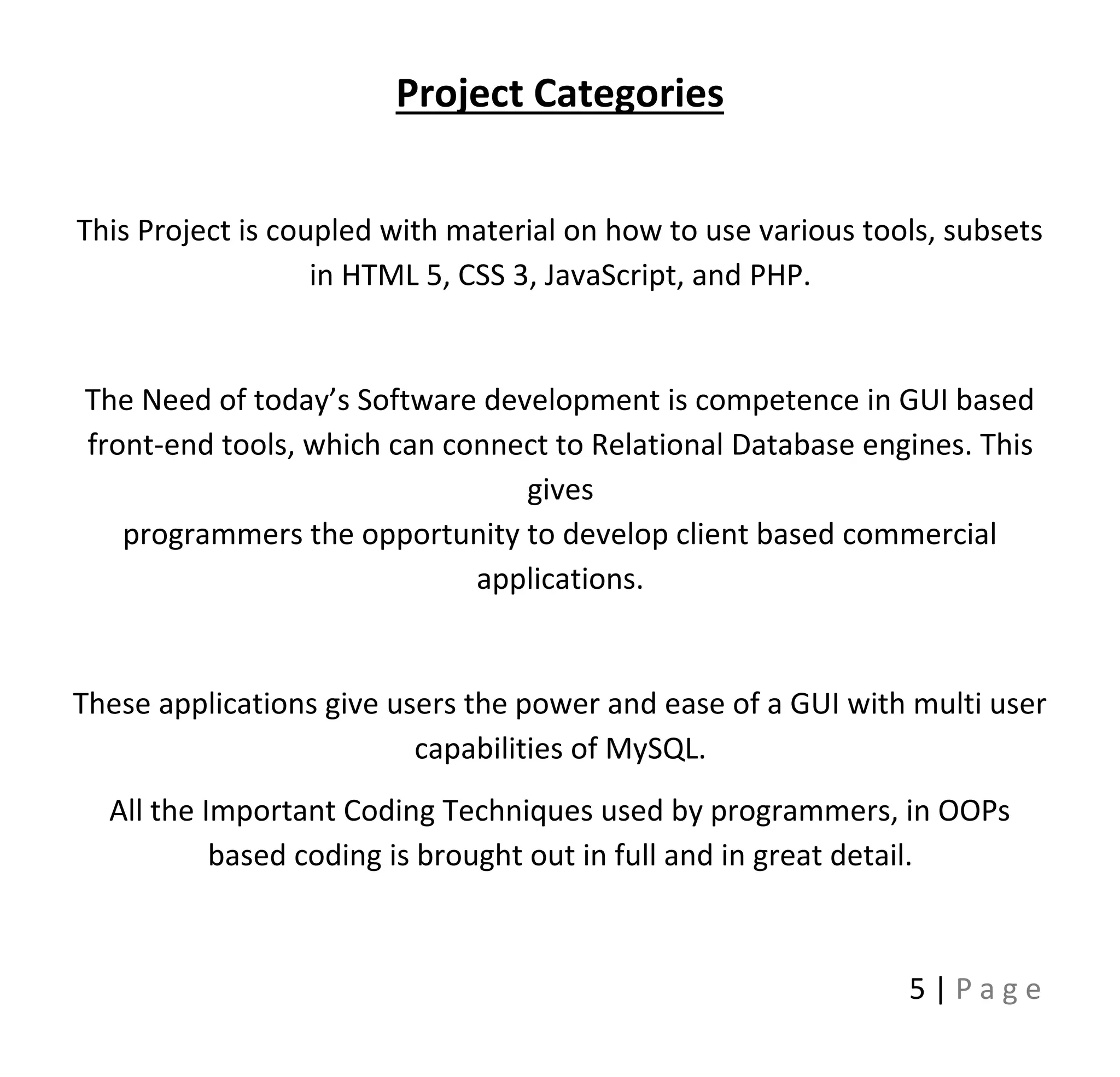 Ignou BCA 5th semester mini project report. | DOCX