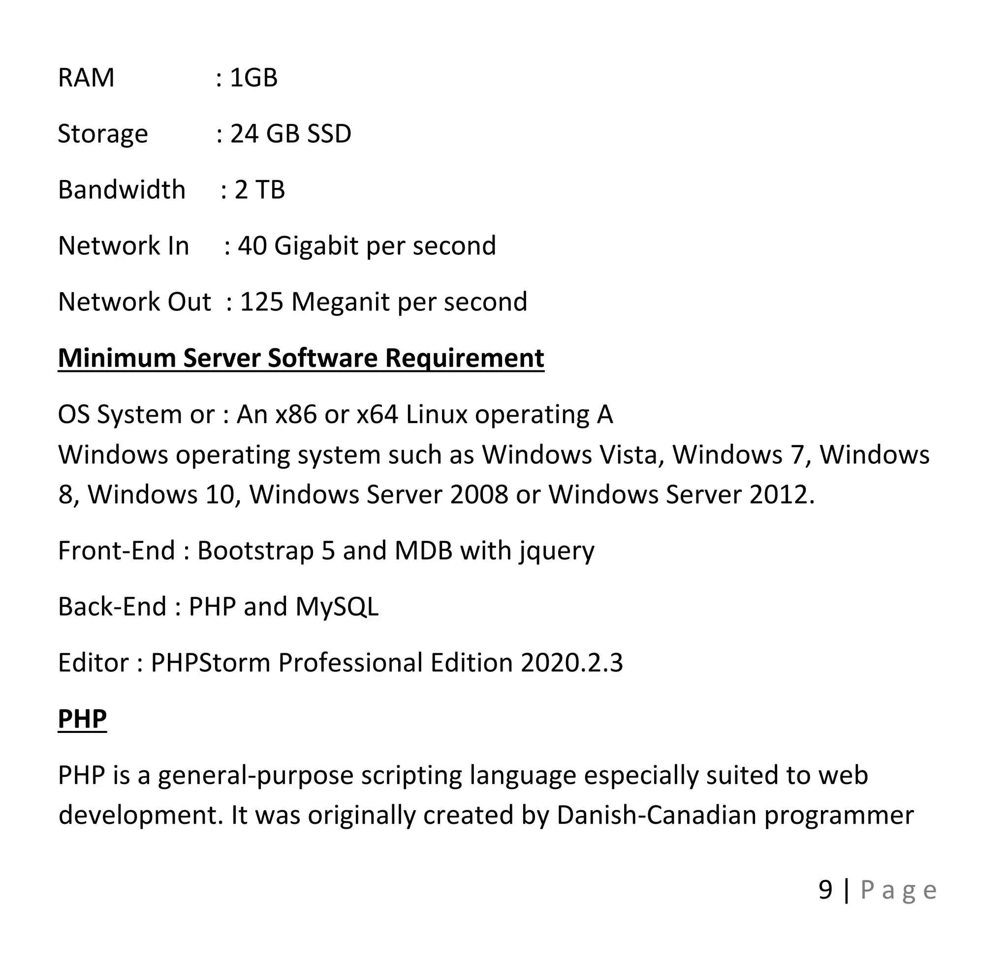 Ignou BCA 5th semester mini project report. | DOCX