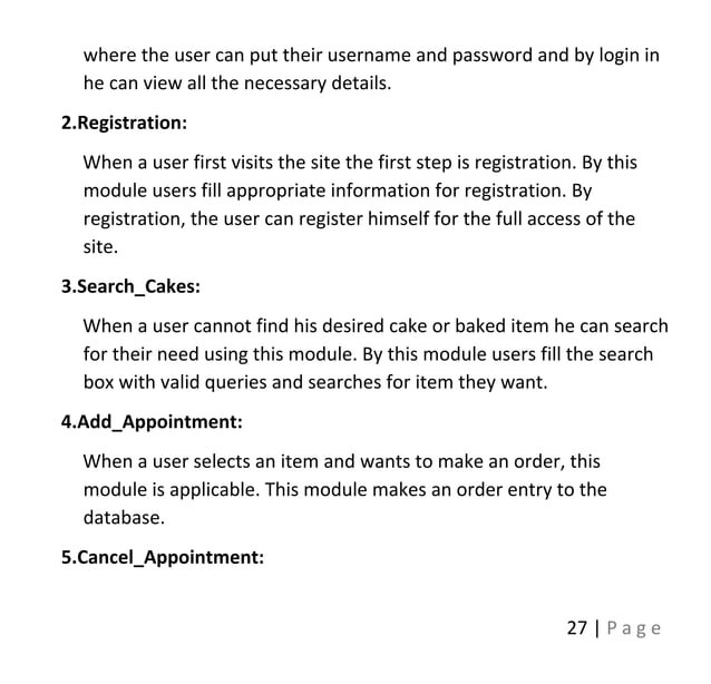 Ignou BCA 5th semester mini project report. | DOCX | Web Development ...