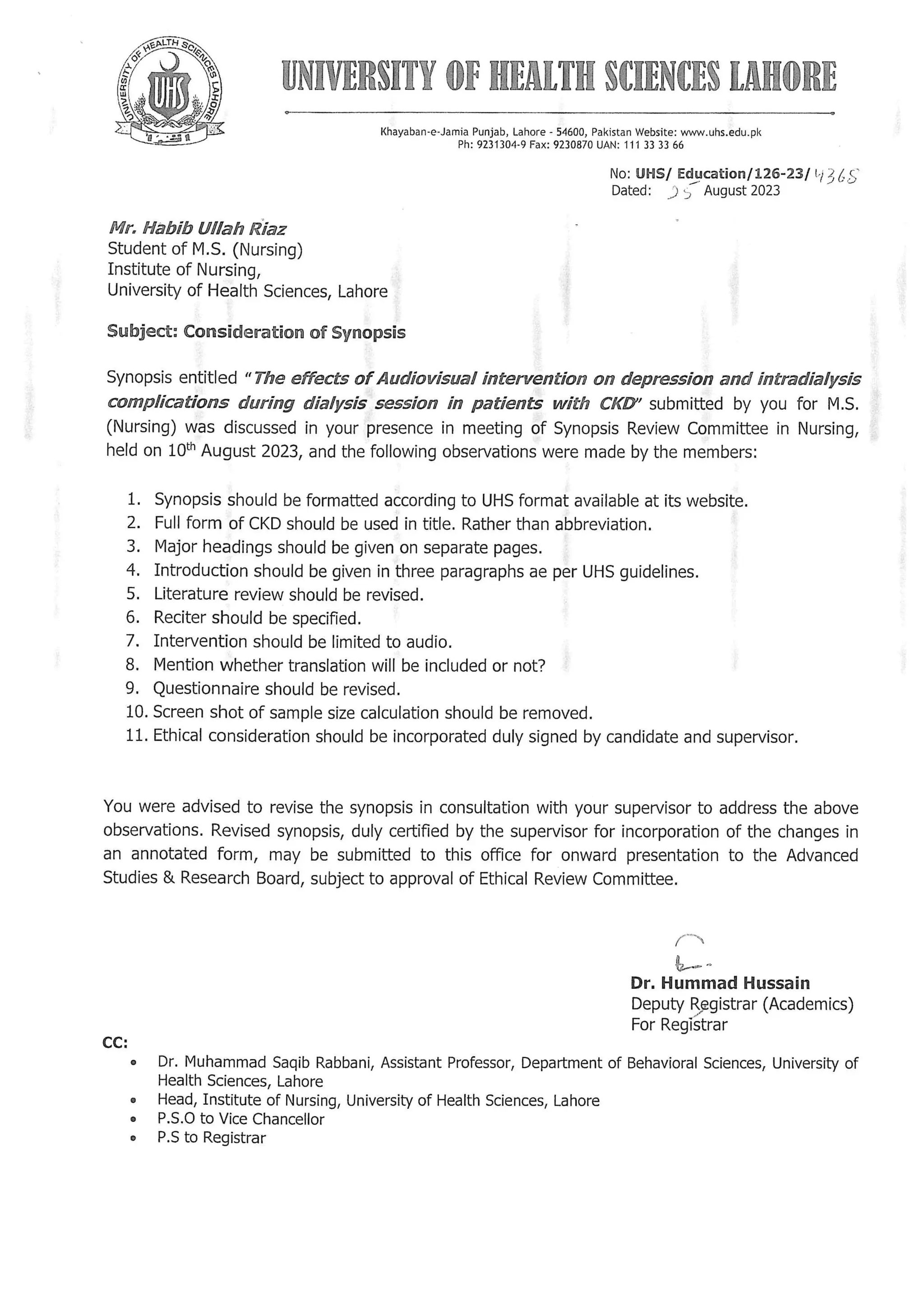 synopsis correction letter.pdf