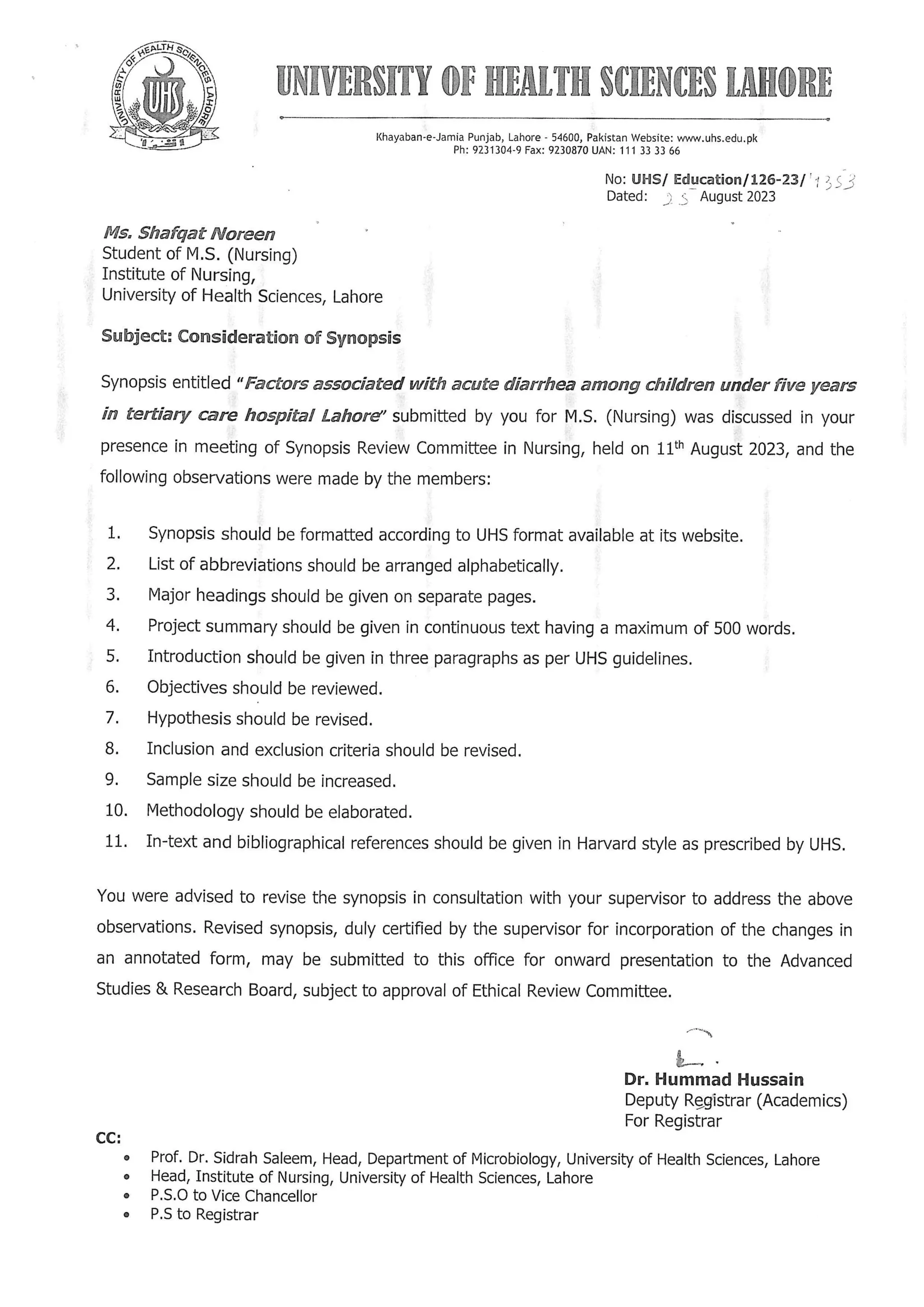 synopsis correction letter.pdf