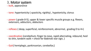 neurological examination by Suleiman Suleiman | PDF | Brain and Nervous ...