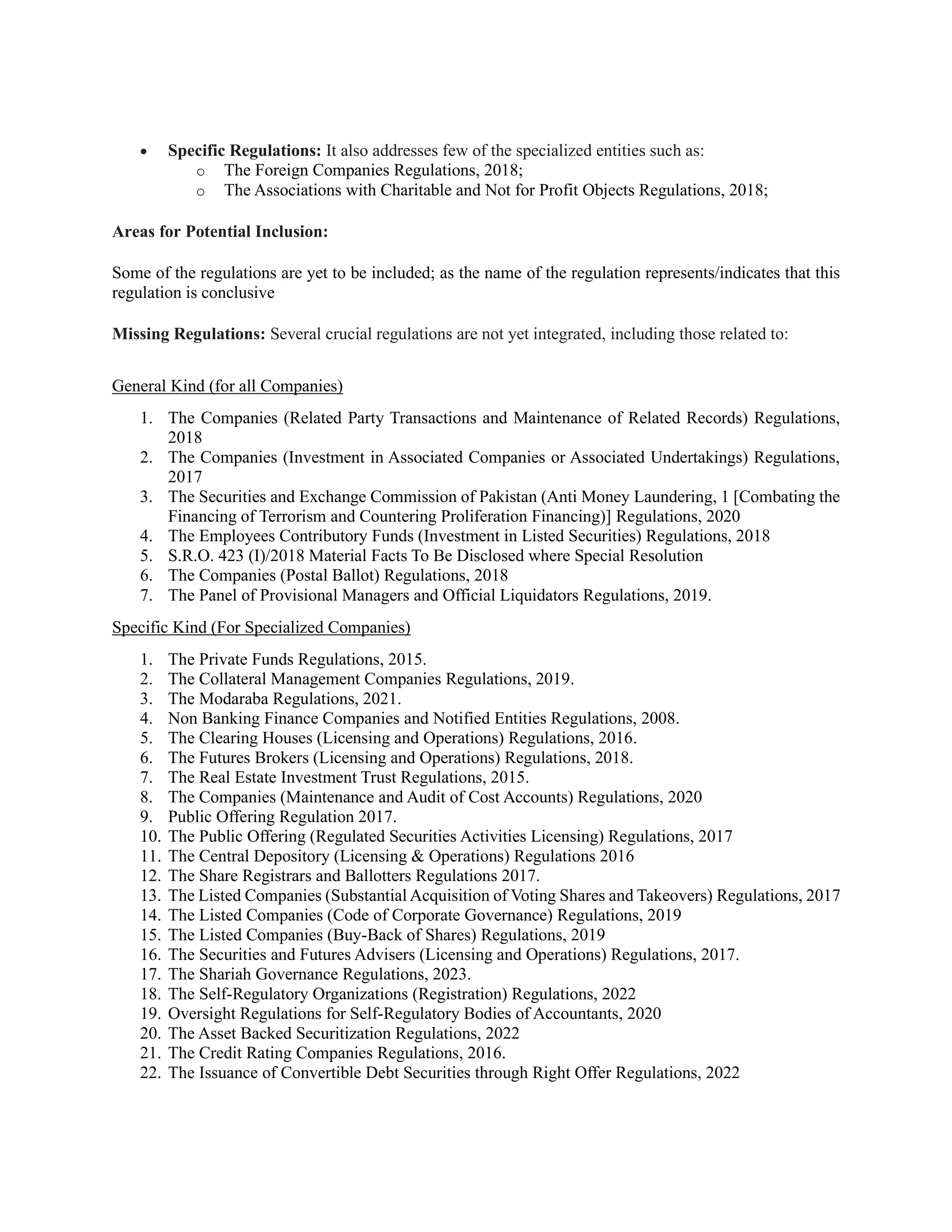 SYNOPSIS ON THE COMPANIES REGULATIONS, 2024 .pdf