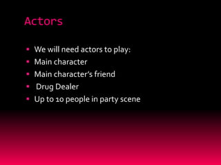 Synopsis planning | PPT