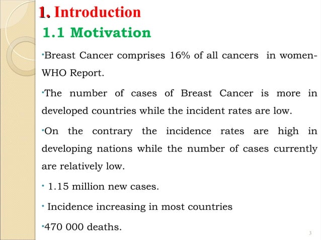 Early Detection And Classification Of Breast Cancer Using Mammograms