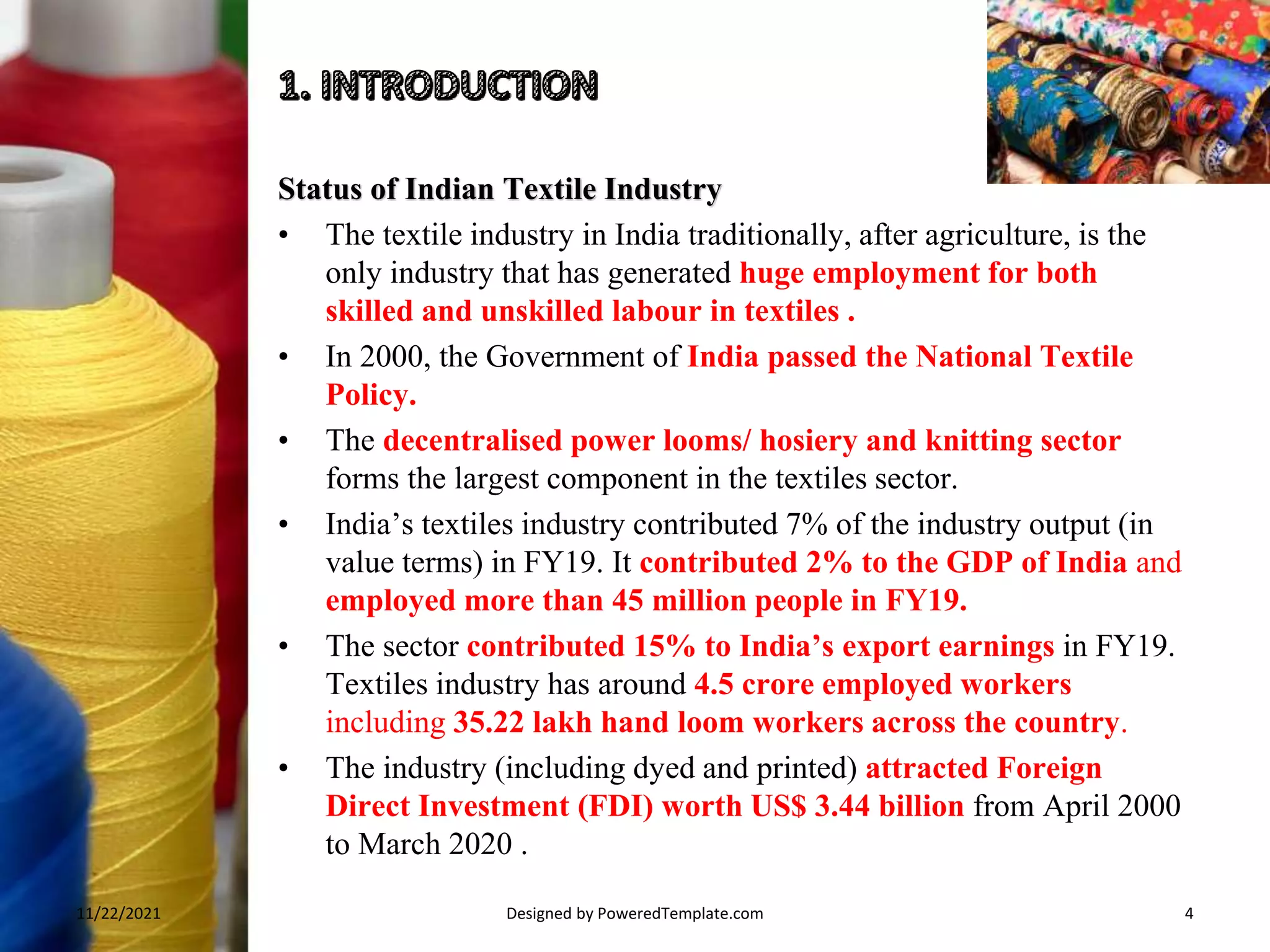 LSS in Textile Industry | PPTX