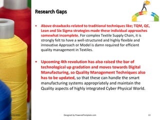 LSS in Textile Industry | PPTX