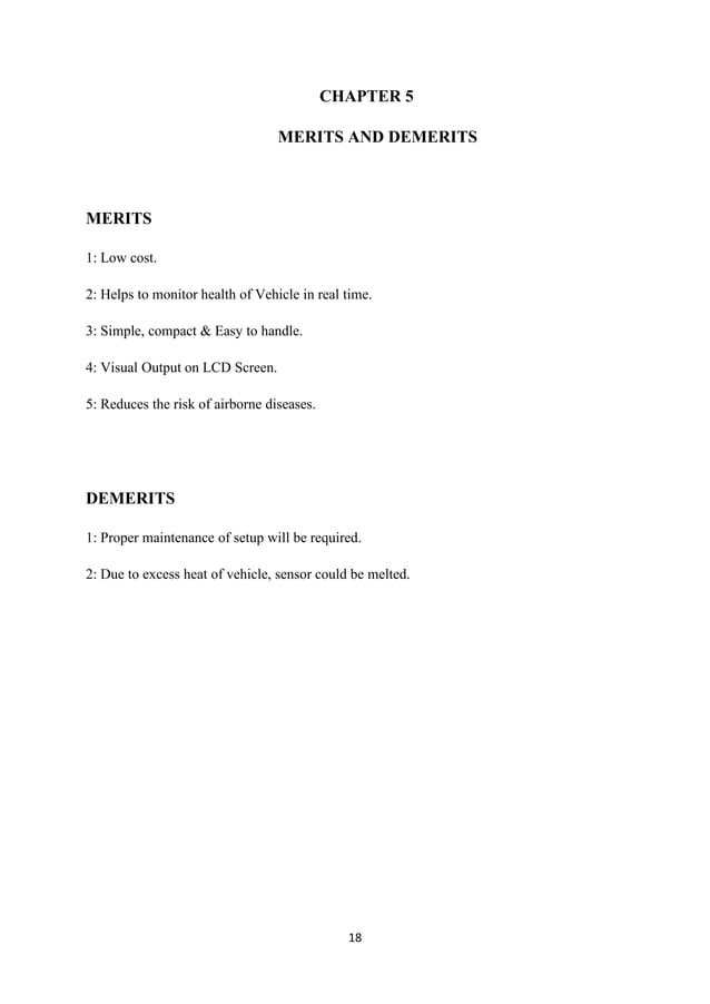 Pollution Monitoring System using Arduino and various gas sensor | PDF
