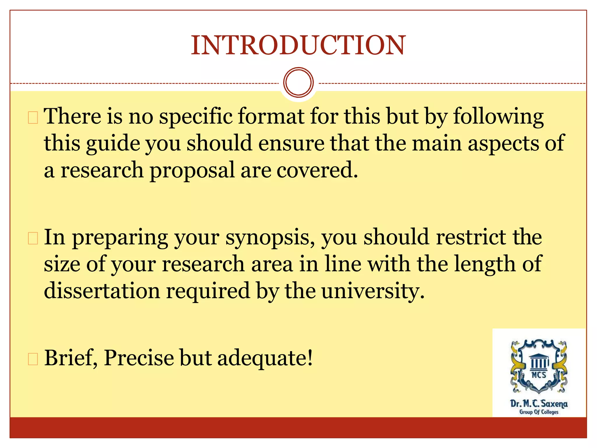 Synopsiswriting | PPTX