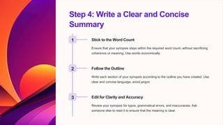 Synopsis Writing.pptx