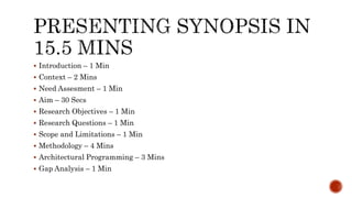 Synopsis Writing | PPTX