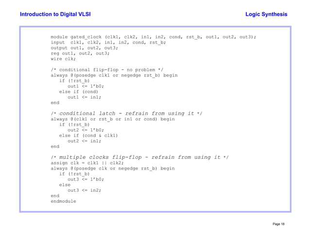 synopsys logic synthesis | PDF