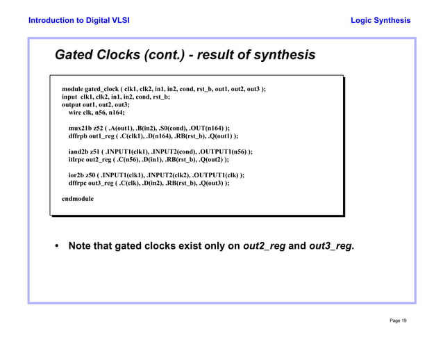 synopsys logic synthesis | PDF