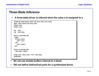 synopsys logic synthesis | PDF