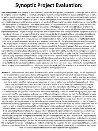 Synoptic Evaluation | PDF