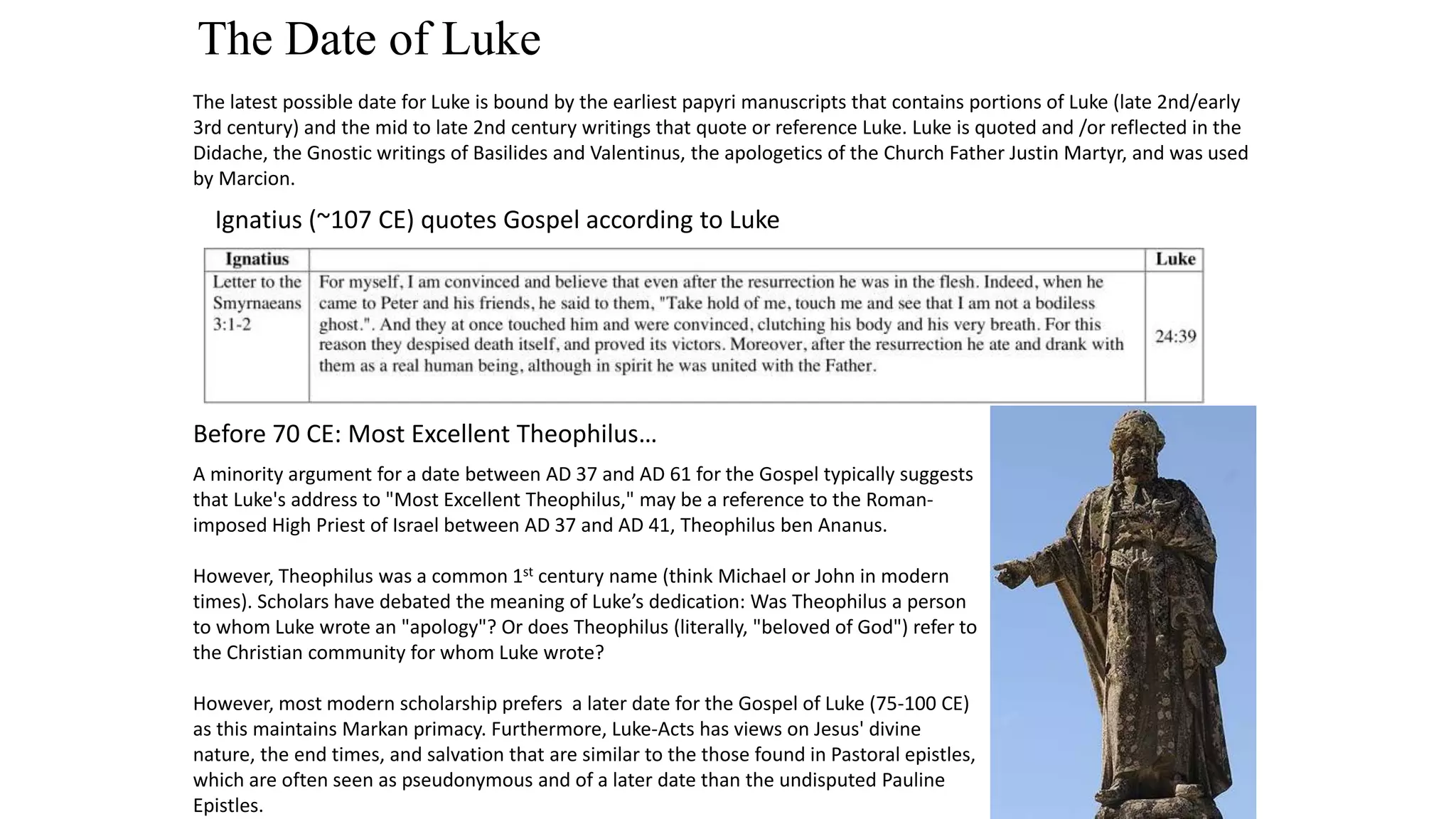 Synoptic Gospels: Jesus' Early Life | PPT | Free Download