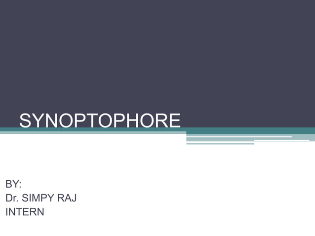 Synoptophore | PPTX